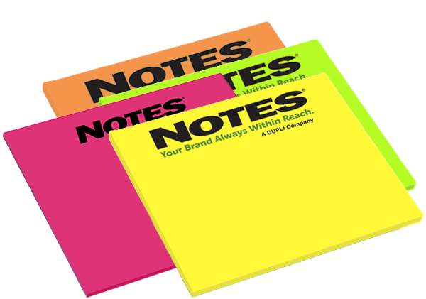 Stik-Withit® Notepads: Bright Colored Paper
